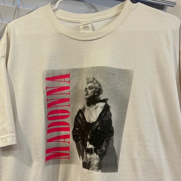 Tops | Vintage Madonna Tshirt | Poshmark